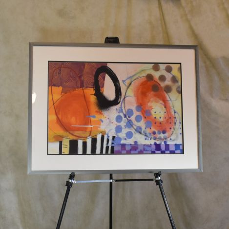 Camp,-Todd-Concentric-Plan-II-Print-Gray-Metal-Frame-41.25"x31.25"