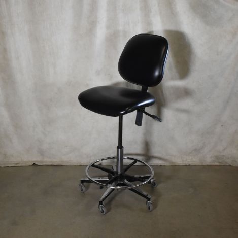 BioFit-EEC22329-Stool-Black-Vinyl-Adjustable-No-Arms-with-Wheels