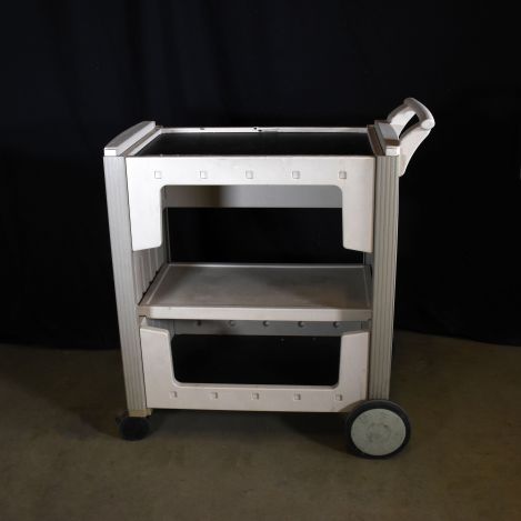 Rubbermaid-General-Purpose-Cart-Beige-Plastic-3-Shelves-Rigid/Swivel ...