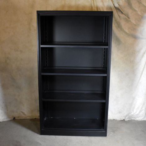 Steelcase-736564-(4-Shelf)-Freestanding-7207-Black-Metal-Closed ...