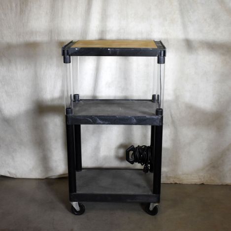 AV-Cart-Black-Plastic-3-Shelves-Swivel-Wheels-with-Electrical-Ports-24 ...