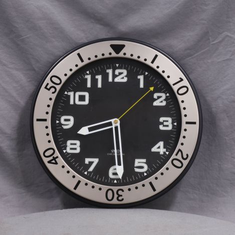 Sports-Chronograph-Wall-Clock-Analog-12"