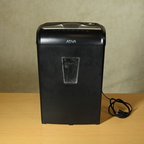 Ativa-08MA01-Paper-Shredder-(8-Sheet)-Black-Plastic
