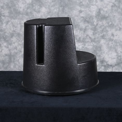 Rubbermaid-2523-(Stepstool)-Stepstool-Black-Plastic-350-lbs.-1'