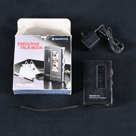 Sanyo-TRC-2550-Cassette-Recorder-Power-Cable-Included