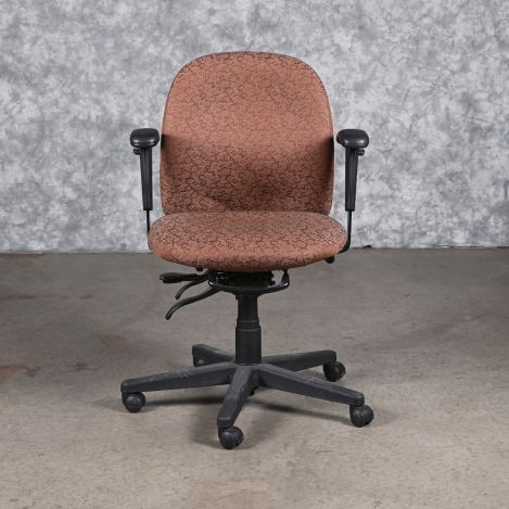 Global-Upholstery-Co.-Multitilt-Office-Chair-Brown-Pattern-Fabric ...