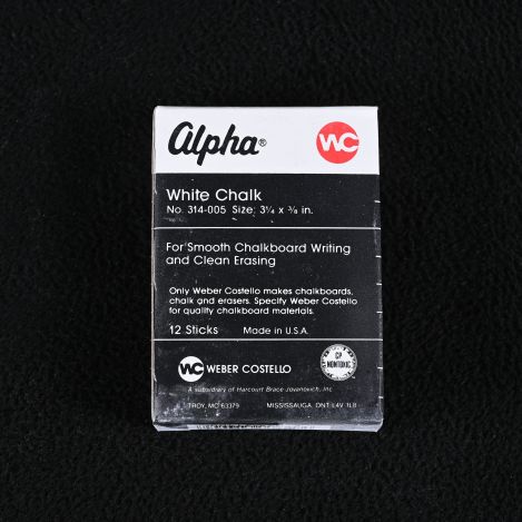 Weber-Costello-Alpha-(Chalk)-Box-of-Chalk-White