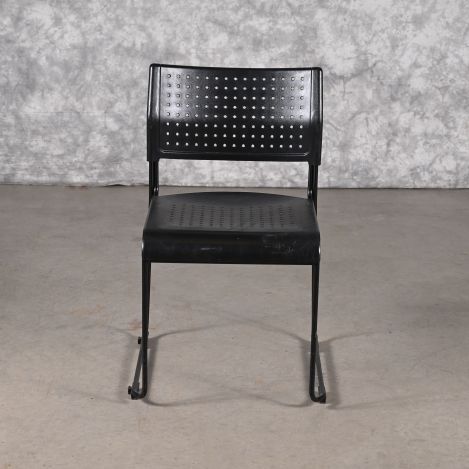 Steelcase-TS37101-Stacking-Chair-Black-Plastic-No-Arms