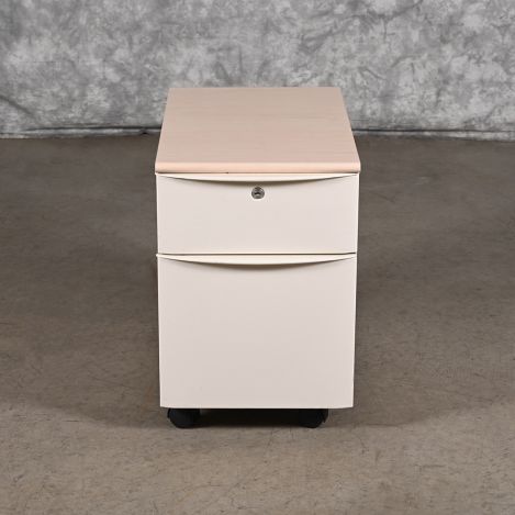 Steelcase-Beige-Metal-2-Drawer-File-Cabinet-Lockable-Keys-not-Included ...