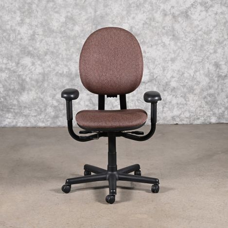 Steelcase-Criterion-(Office)-Office-Chair-Brown-Pattern-Fabric ...