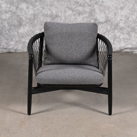 Geiger-International-Accent-Chair-Gray-Fabric-with-Arms