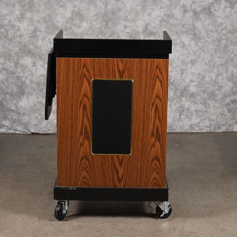Lectern-Black-Laminate-Portable-with-Wheels-with-Storage-Keys-not ...
