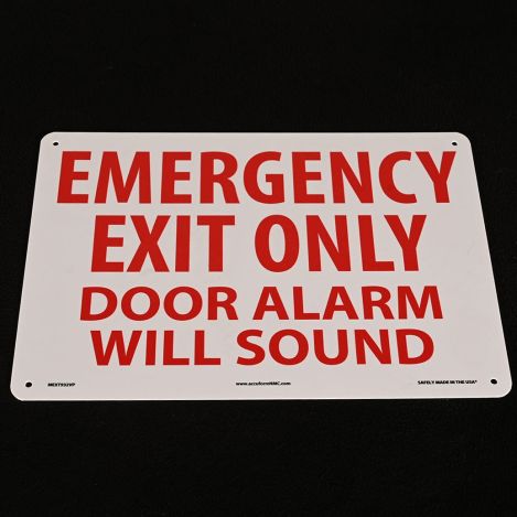 Accuform-NMC-MEXT932VP-Emergency-Exit-Only-(alarm)