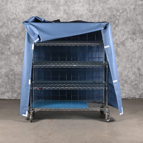 Eagle-Freestanding-Silver-Metal-Open-Shelving-5-Shelves-with-Wheels-48 ...