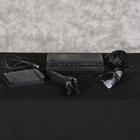 Sanyo-Memo-Scriber-TRC-8800-Cassette-Recorder-Power-Cable-Included