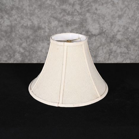 Lamp-Shade-Ivory-Fabric-14"x9"