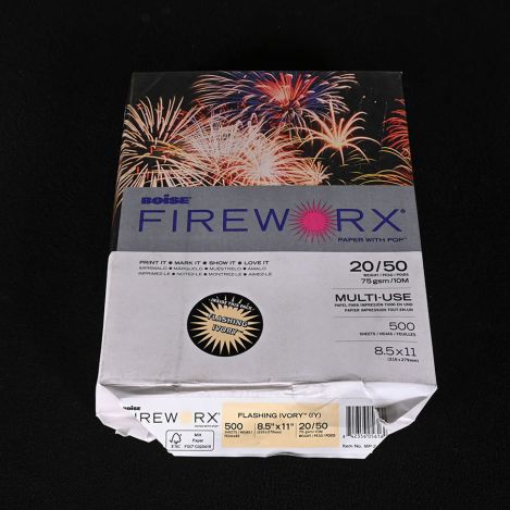 Boise-Fireworks-Ream-of-Paper-Flashing-Ivory-Paper-8.5"x11"