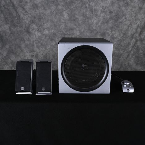 Logitech-Z-2300-Computer-Speakers-Power-Cable-Included