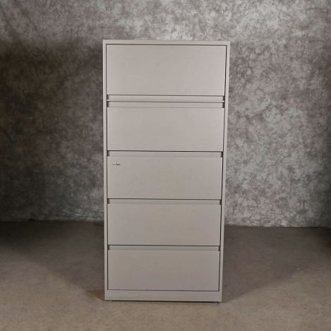 Steelcase-9LF18305F-7238-Fieldstone-Metal-5-Drawer-File-Cabinet ...
