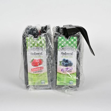 Mixed-Lot-of-Dining-Items-Black-Plastic