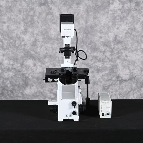 Olympus-IX71-Inverted-Fluorescence-Microscope-for-Parts/Repair