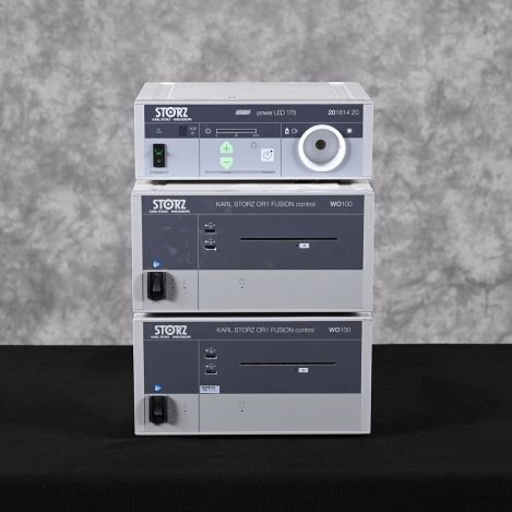 STORZ-LED-Light-Source-&-(2)-OR1-Fusion-Endoscope-Control-Units