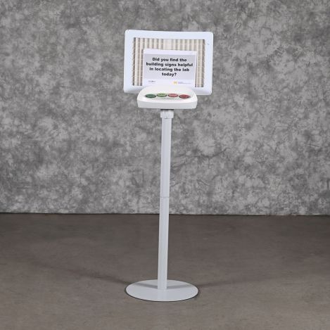 Happy-Or-Not-HON340-Survey-Station-w/-Stand-&-Sign-Holder