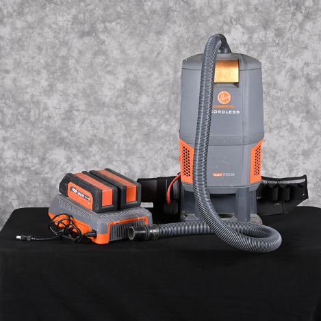 Hoover-CH93406-Backpack-Vacuum-w/-2-Batteries-&-Charger-?-No-Wand