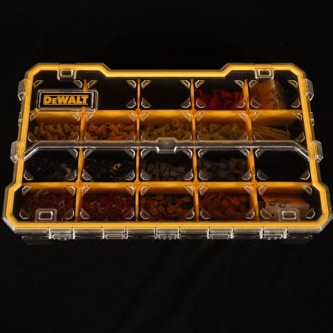 DeWalt-Organizer-with-20-Compartments-of-Electrical-Components