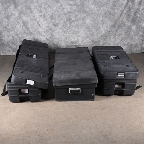 Lot-of-2-Various-DA-LITE-Projection-Screens-w/-Parts