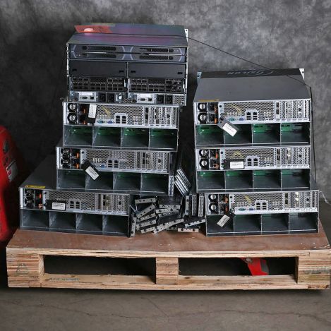 Mixed-Lot-of-7-Networking-Devices-?-Dell-EMC-NL410-&-X410,-Intel-Switch