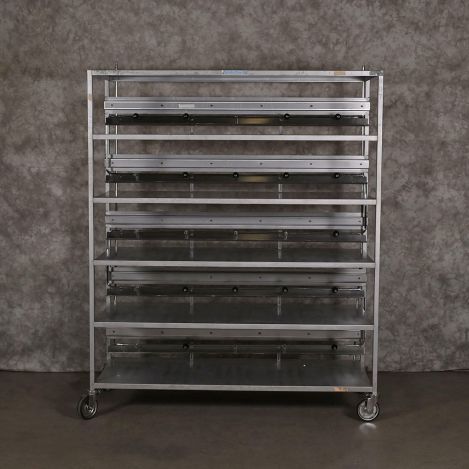 Allentown-Mobile-Laboratory-Animal-Cage-Rack-Stainless-Steel