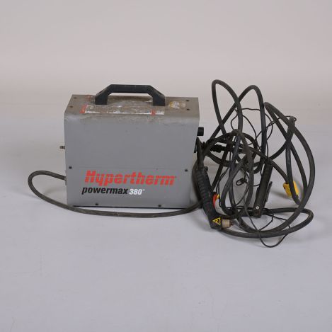Hypertherm-Powermax-380-Plasma-Cutter-System-w/-Torch-&-Cables