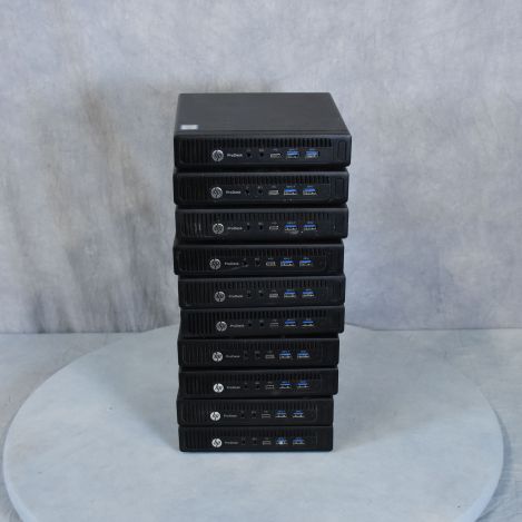 Ten-(10)-HP-ProDesk-600-G2-Mini-i3-Desktops-B102552