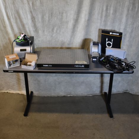 Andor-DSD2-Confocal-System-with-Thor-Labs-Nexus-B4560A-Antivibration ...