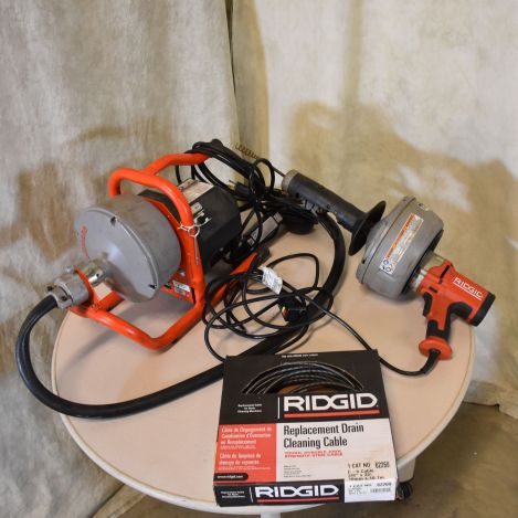 Rigid-K45-Drain/Sewer-with-Snake-Cable