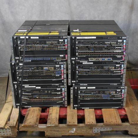 Six-(6)-Cisco-Catalyst-WS-6504-E-Servers