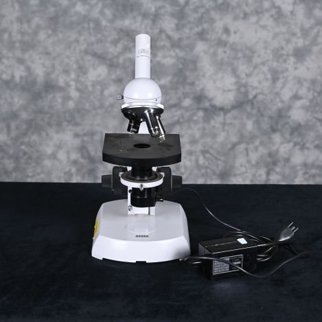 Vintage-Zeiss-Monoscope-Microscope-with-Missing-Eyepiece