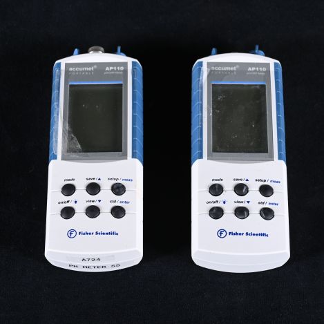 Two-(2)-Accumet-AP110-pH-Meters
